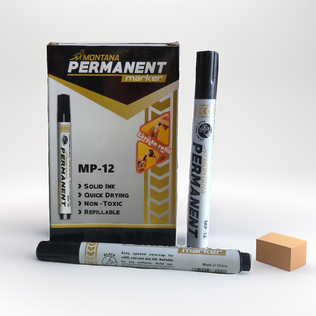 spidol permanen murah 1 pack isi 12 | Lazada Indonesia