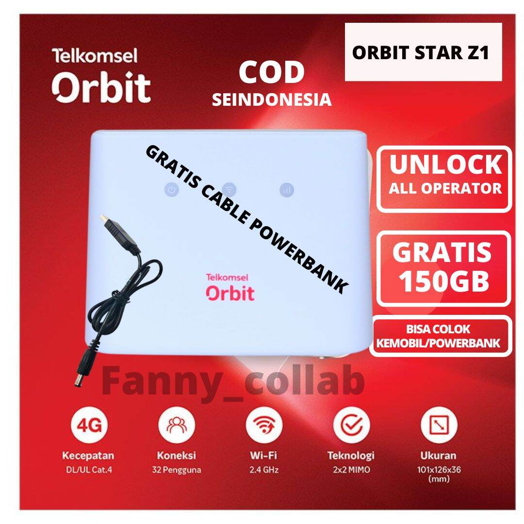 MODEM WIFI ORBIT STAR Z1 | Lazada Indonesia