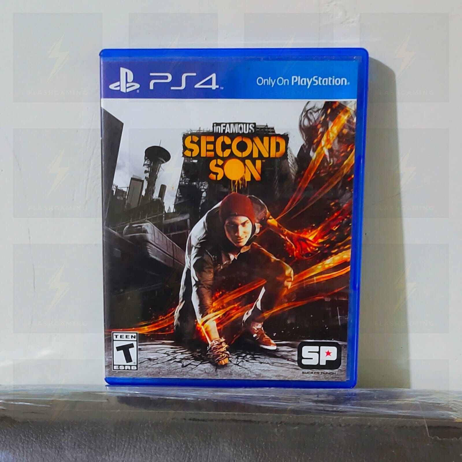 Kaset Infamous Second Son PS4 PS5 Game BD CD PS Playstation 4 5 Original Bekas Preloved Preowned ...