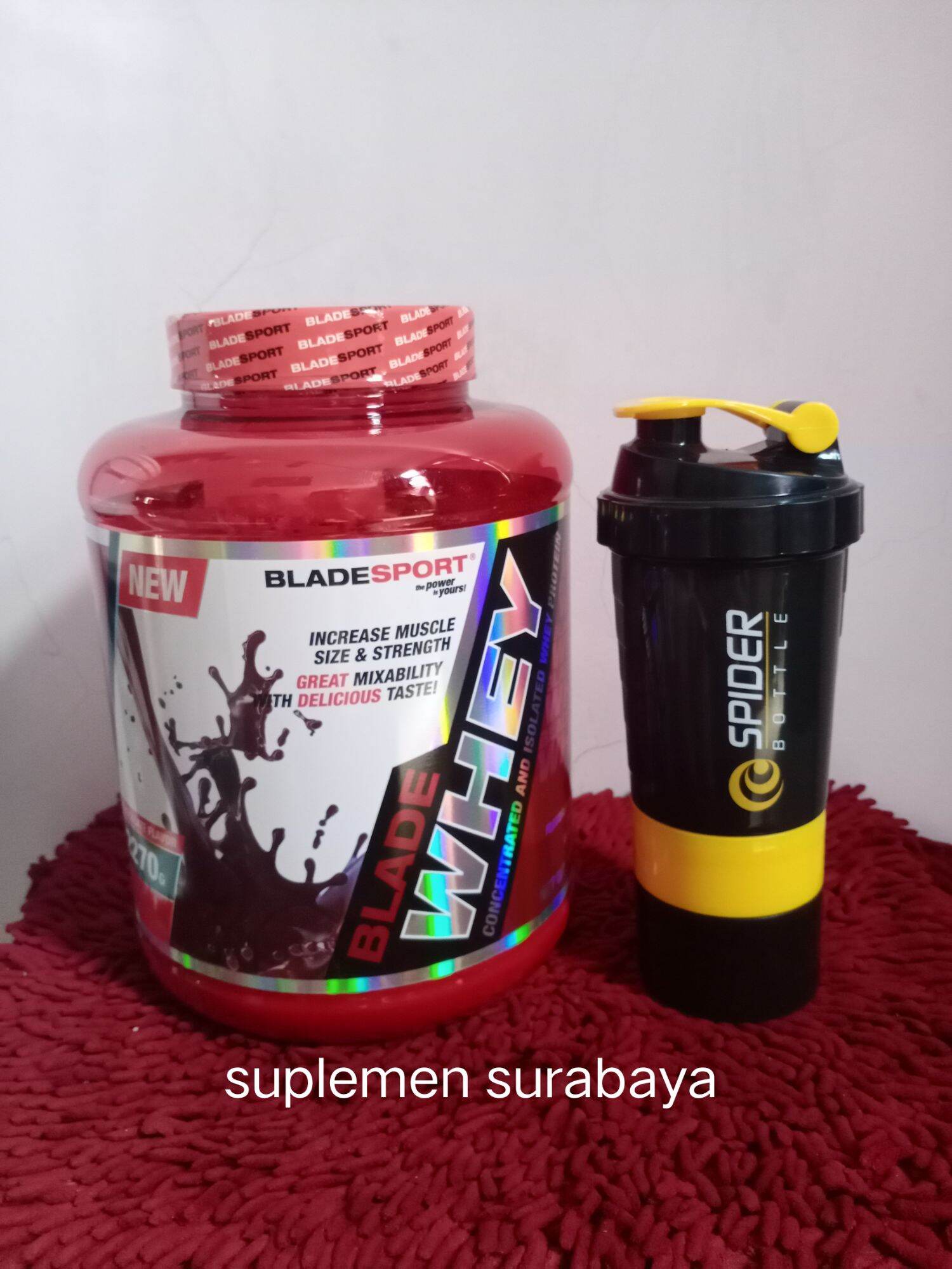 Blade Sport Whey Protein Concentrated and Isolate 5Lbs Harga Grosir ...
