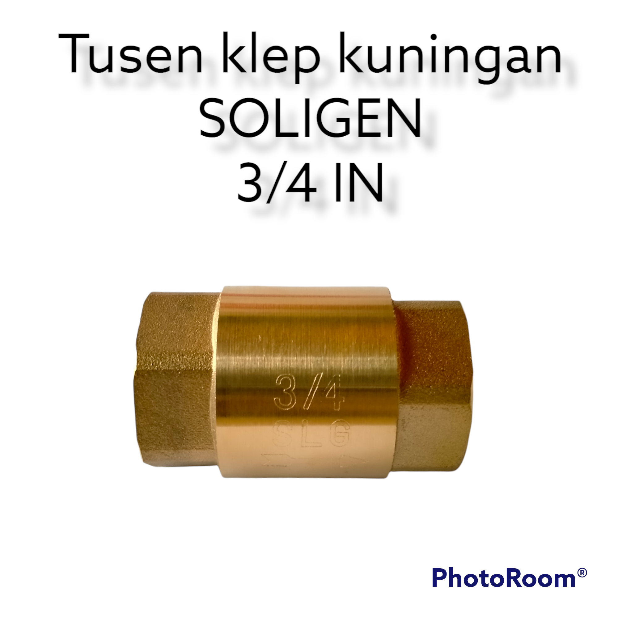 TUSEN KLEP SOLIGEN KUNINGAN 3/4 IN - FOOT KLEP - OTOMATIS POMPA ...