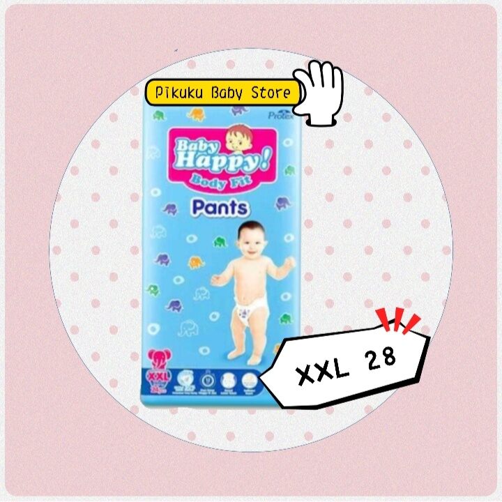 Baby Happy XXL 24 Pampers Popok Celana Bayi | Lazada Indonesia