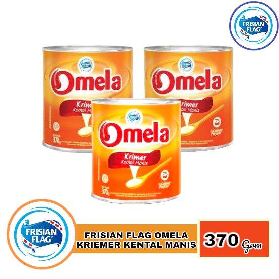 FRISIAN FLAG Omela Kriemer Kental Manis 370 Grm/Susu Promo/Bendera ...