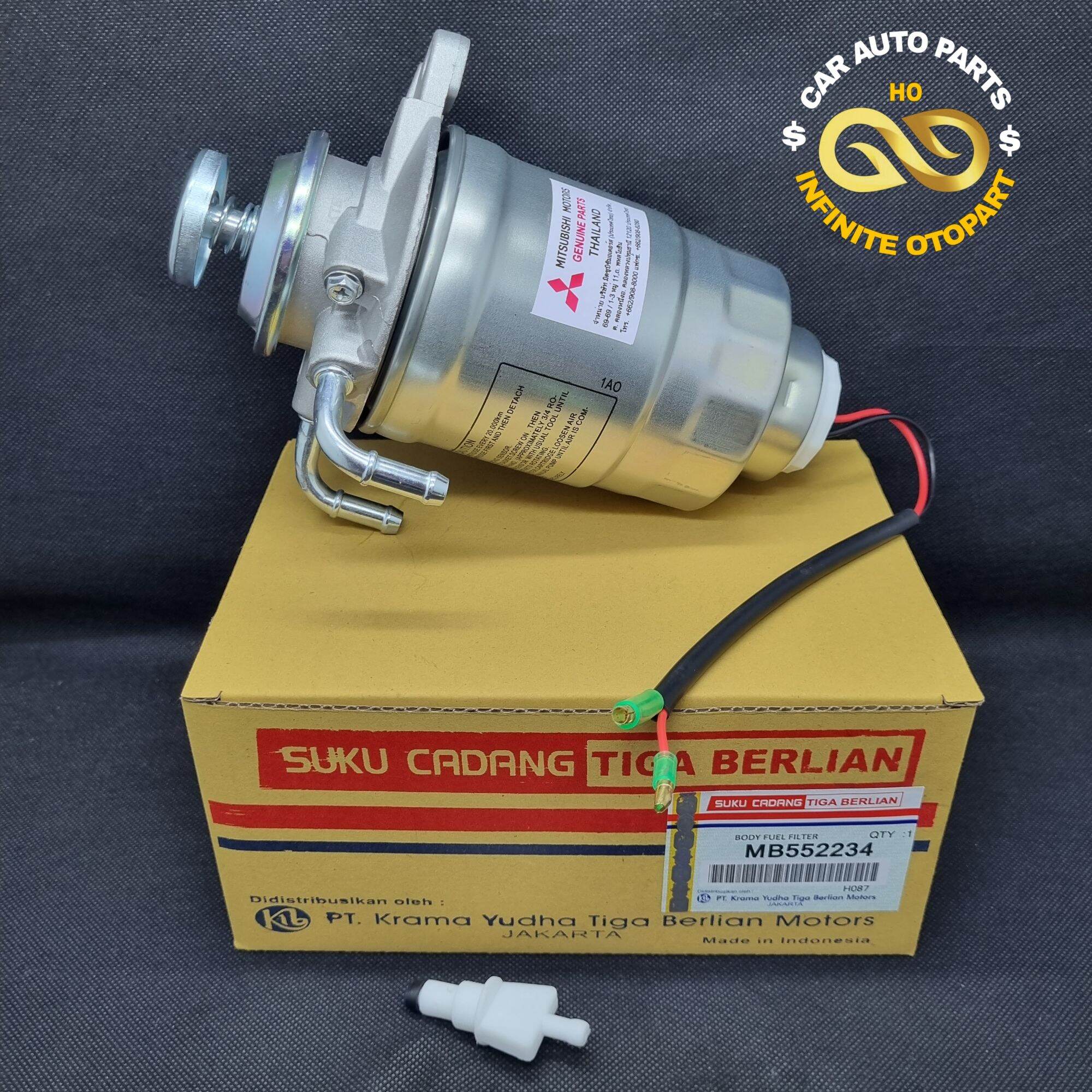 BODY FUEL FILTER ASSY ATAU POMPA SOLAR KOMPLIT L300 DIESEL-L200 2.5 ...