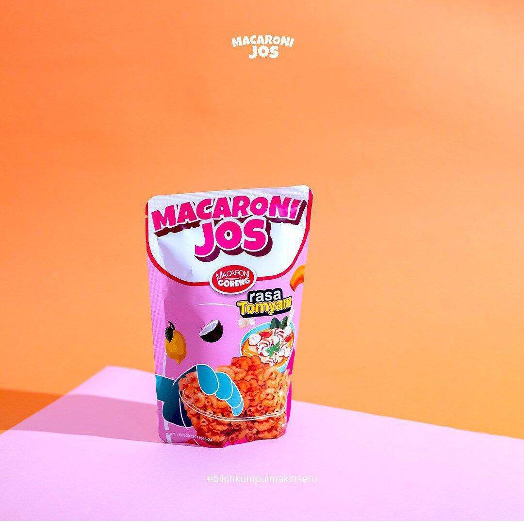 SNACK MACARONI GORENG MACJOS aneka varian rasa kemasan premium 100gr ...