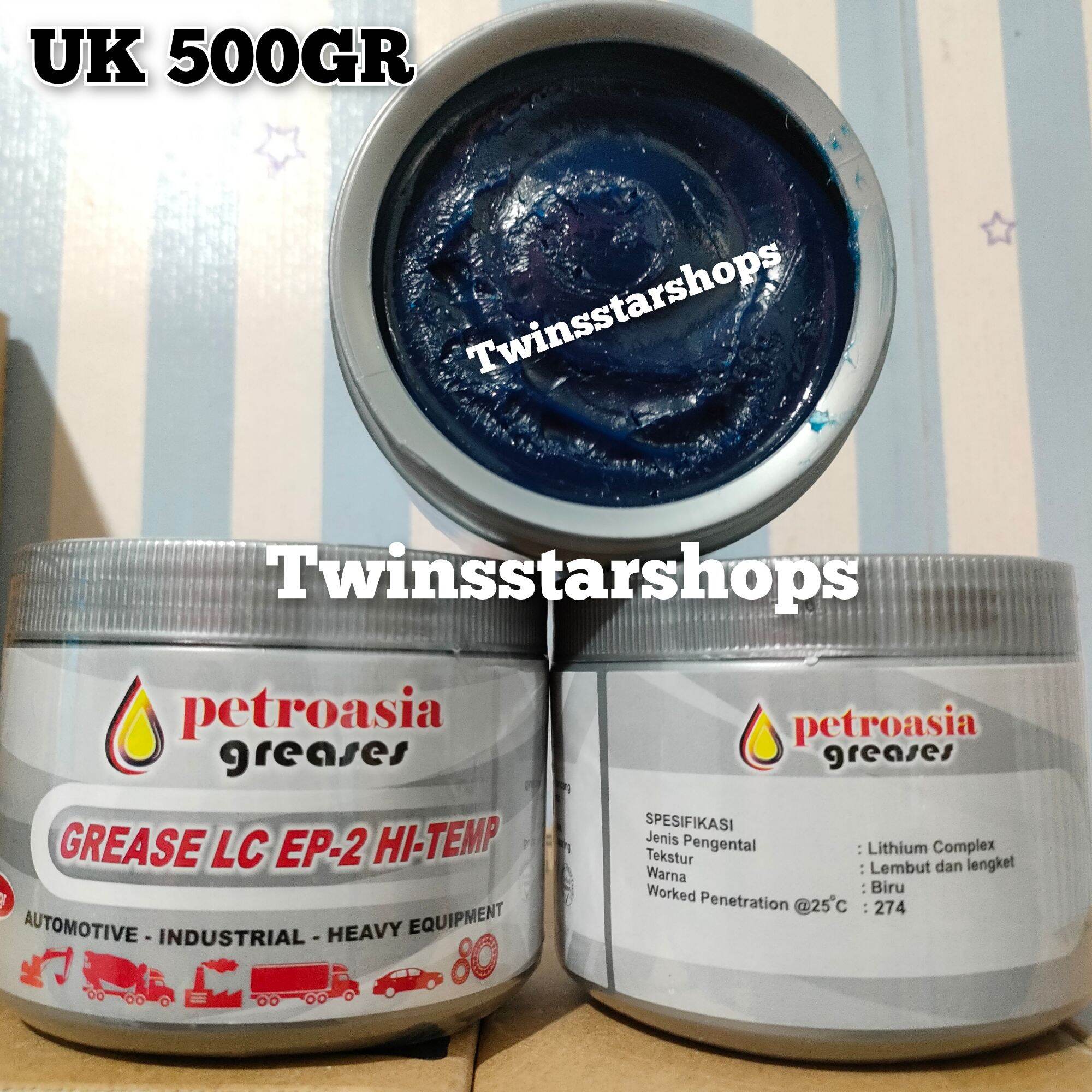 Pertroasia Grease Gemuk LC EP 2 Hitemp Warna Biru Pelumas Anti Panas | Lazada Indonesia