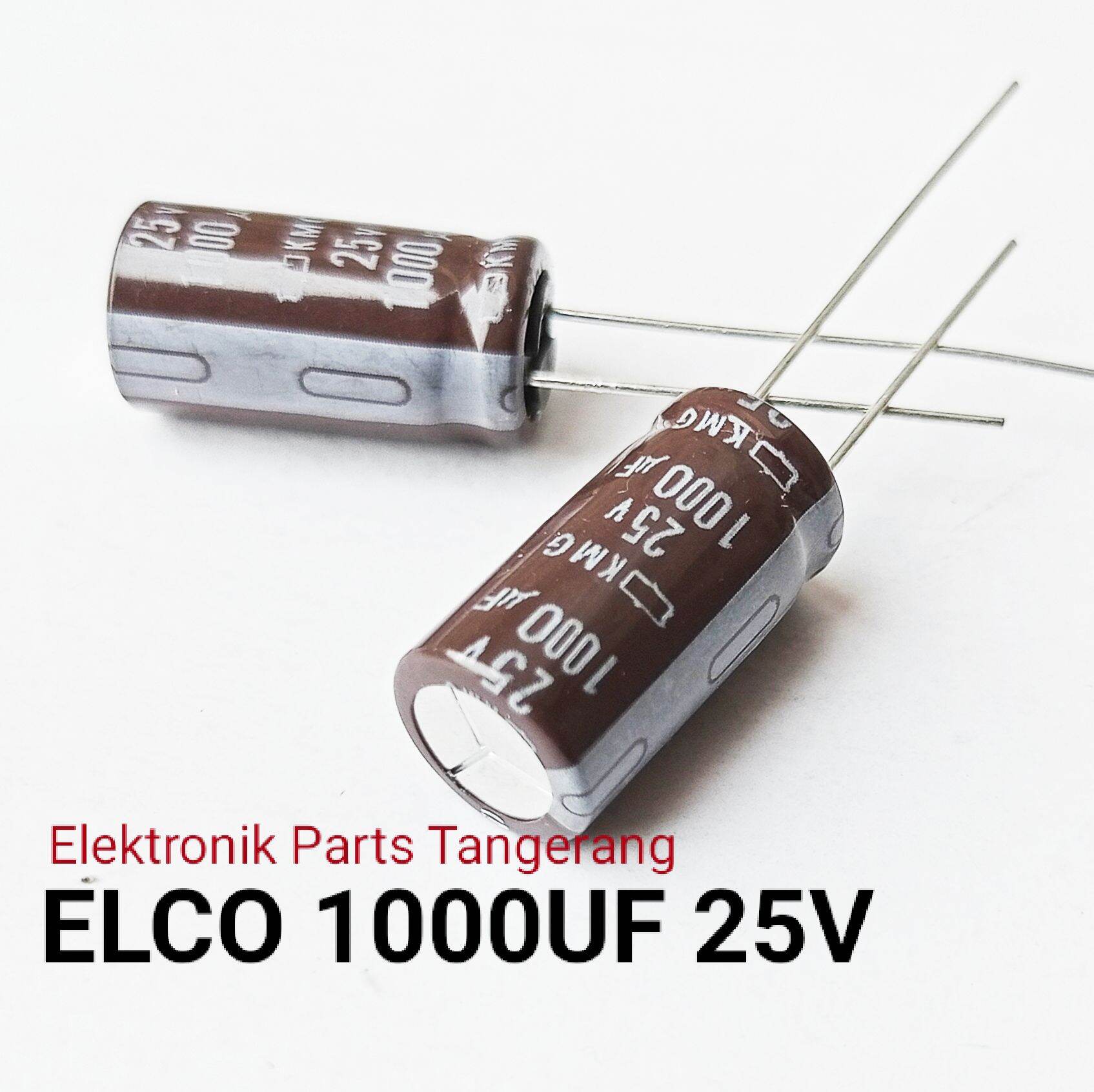 KAPASITOR ELCO 1000UF 25V CAPACITOR ELCO 1000UF 25V ELCO 1000 UF 25V ...