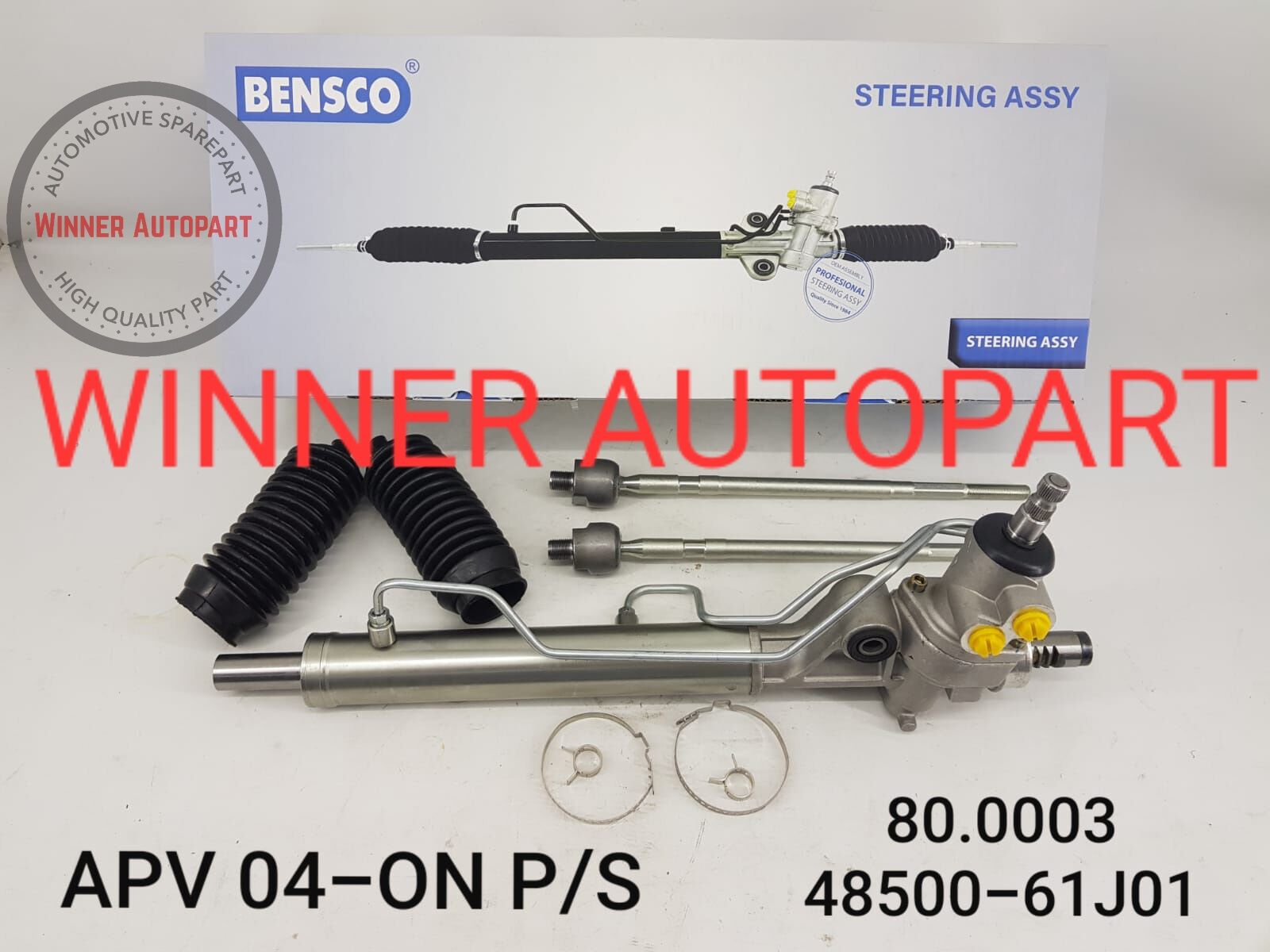 RACK STEER BAK STIR RACK STEERING ASSY SUZUKI APV POWER STEERING ...