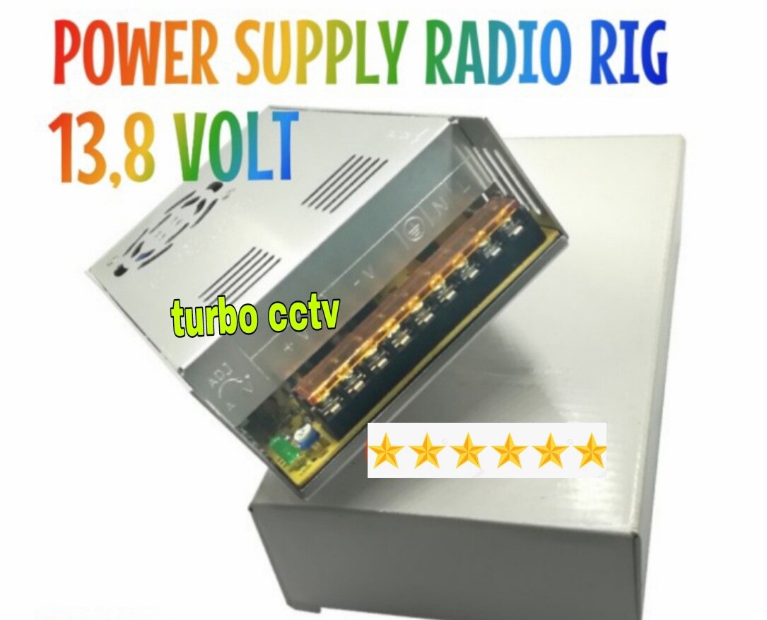 Power supply Switching 13,8v Volt 40a Power Suply Radio Rig 13.8v 40 A ...