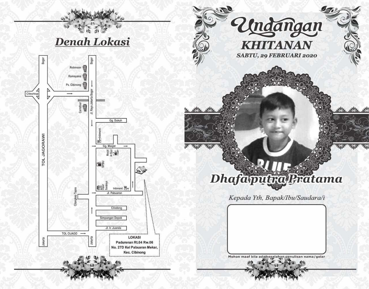 undangan khitanan murah | Lazada Indonesia