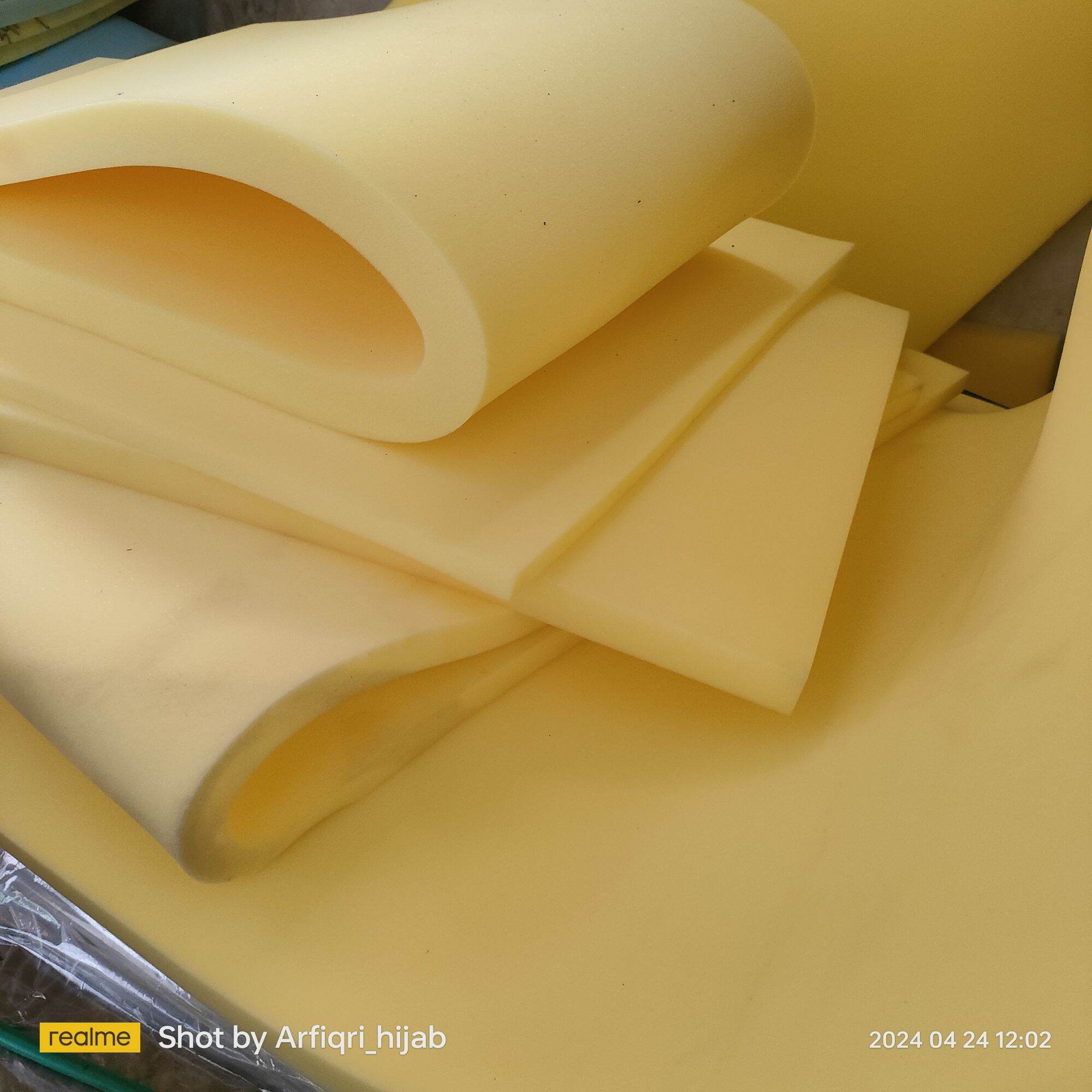 Busa lembaran Royal Foam ukuran 180x200x5cm Spon Meteran Kasur mentah ...
