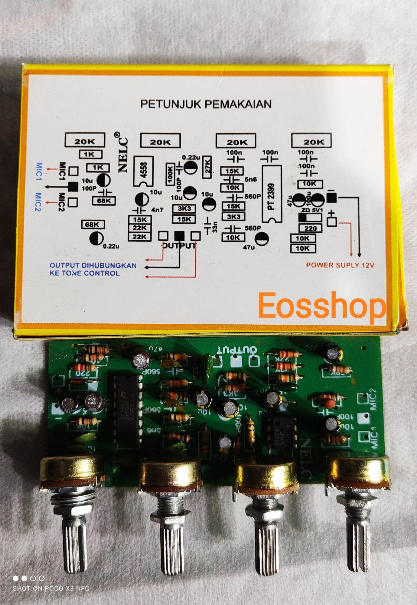 Kit Digital Echo Repeater 4 Potensio N-099 Nelc | Lazada Indonesia