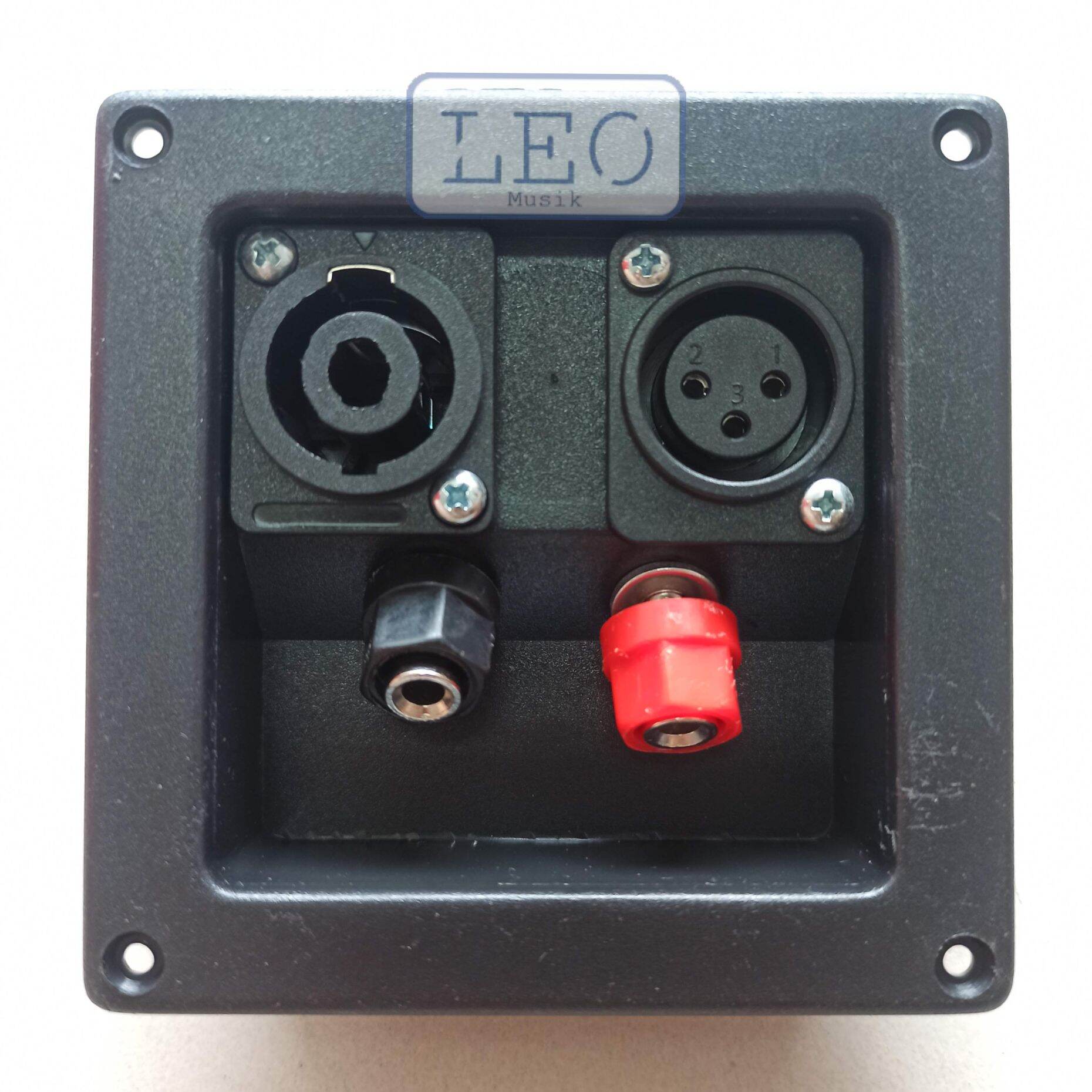 DIJUAL PANEL BOX SPEAKER KOMBINASI SPIKON CANON DAN SOCKET PUTAR ...