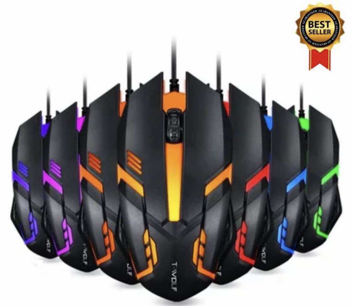 Mouse Gaming X1 RGB Wired Kabel usb Optical For Laptop Komputer Game ...