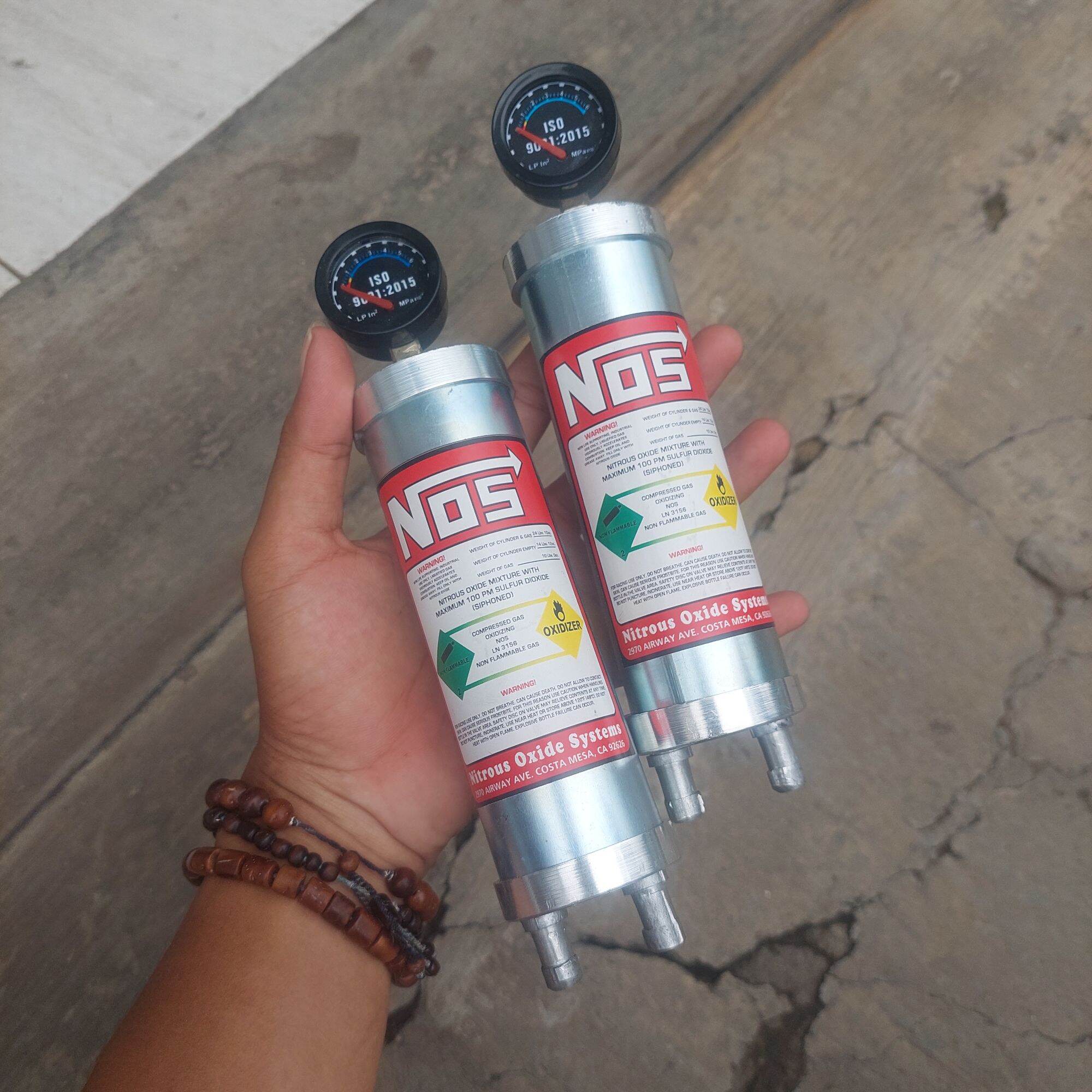 Tabung Hawa Mesin Motor Variasi Set Tekanan Indikator Aluminium ...