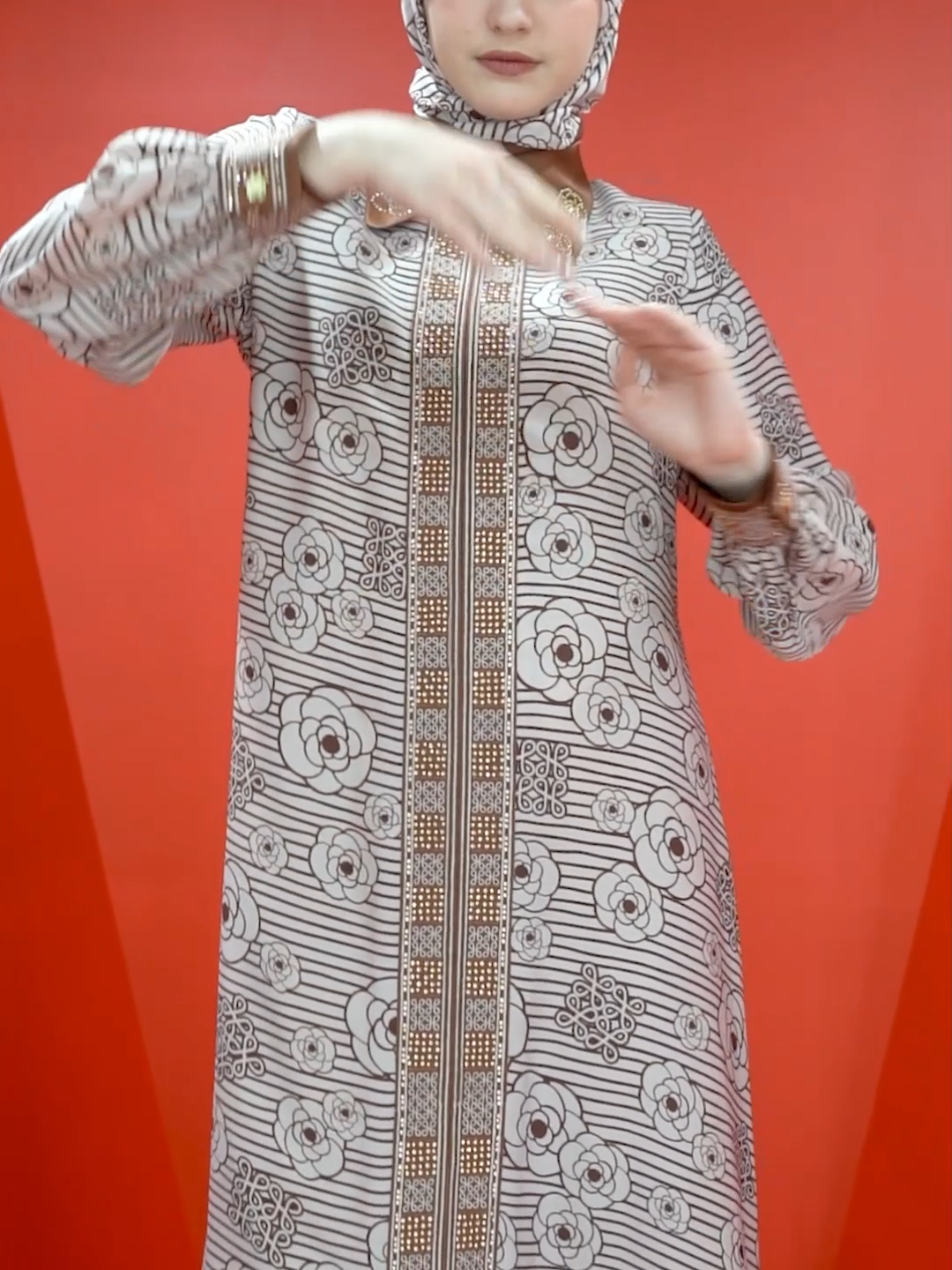 HIKMAT A6616 - Gamis Abaya Premium | Lazada Indonesia