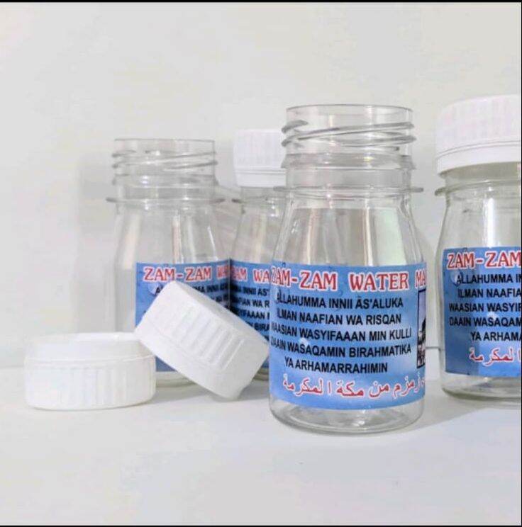 Botol kosong air zam zam 50 ml botol oleh oleh haji dan umroh oleh oleh ...