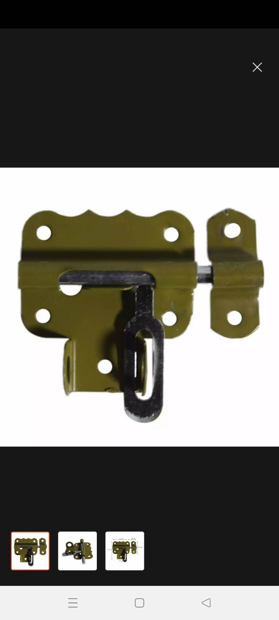 grendel pintu 2in grendel overval | Lazada Indonesia