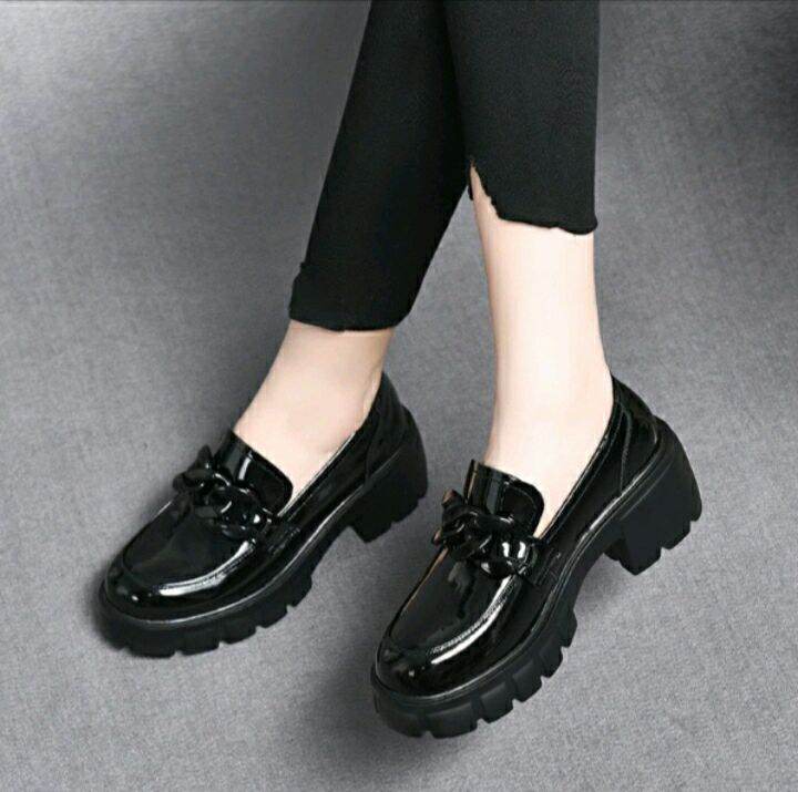 Sepatu Docmart Wanita 5 Cm Harumi Series | Lazada Indonesia