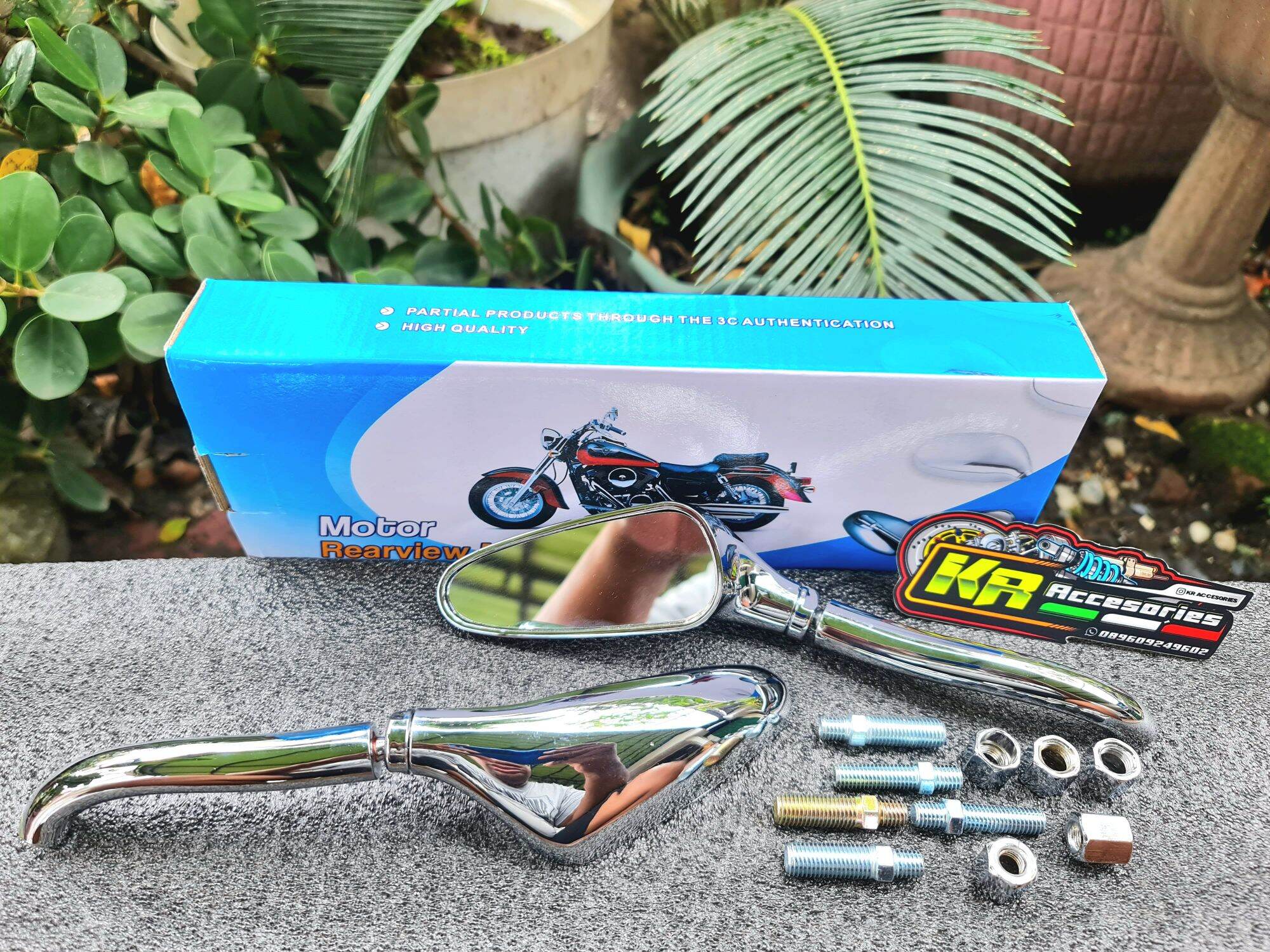 Spion hd harley davidson oval krom import detail original pnp all motor ...
