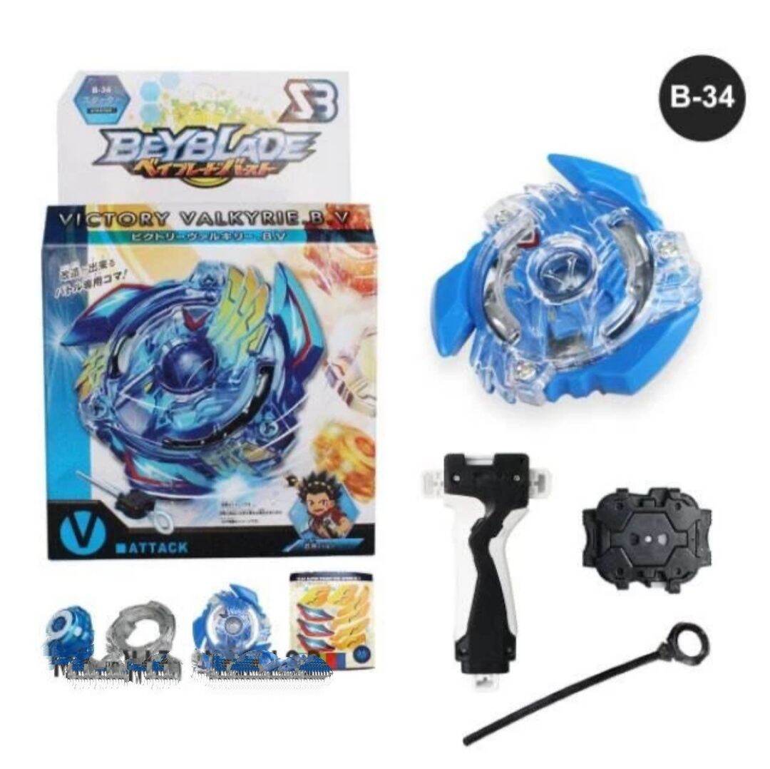 PROMO Beyblade Gasing Stormgyro Victory Valkyrie & Handgrip (ada versi ...