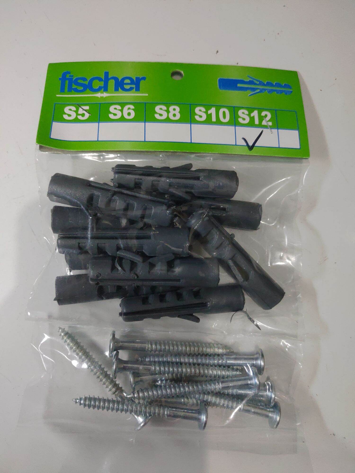 Fisher Tembok+sekrup , Fisher Fiser viser tembok dan skrup sekrup S6 , S8 , S10 , S12 | Lazada ...