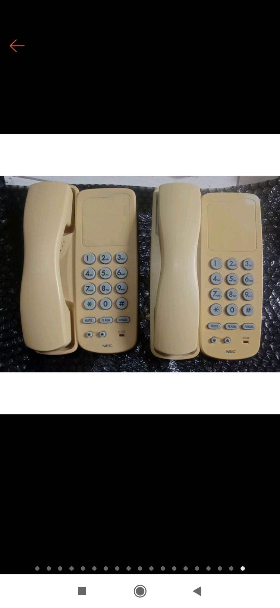 PESAWAT TELEPON NEC SINGEL SECOND BAGUS BISA BUAT INDIHOME DAN PABX ...