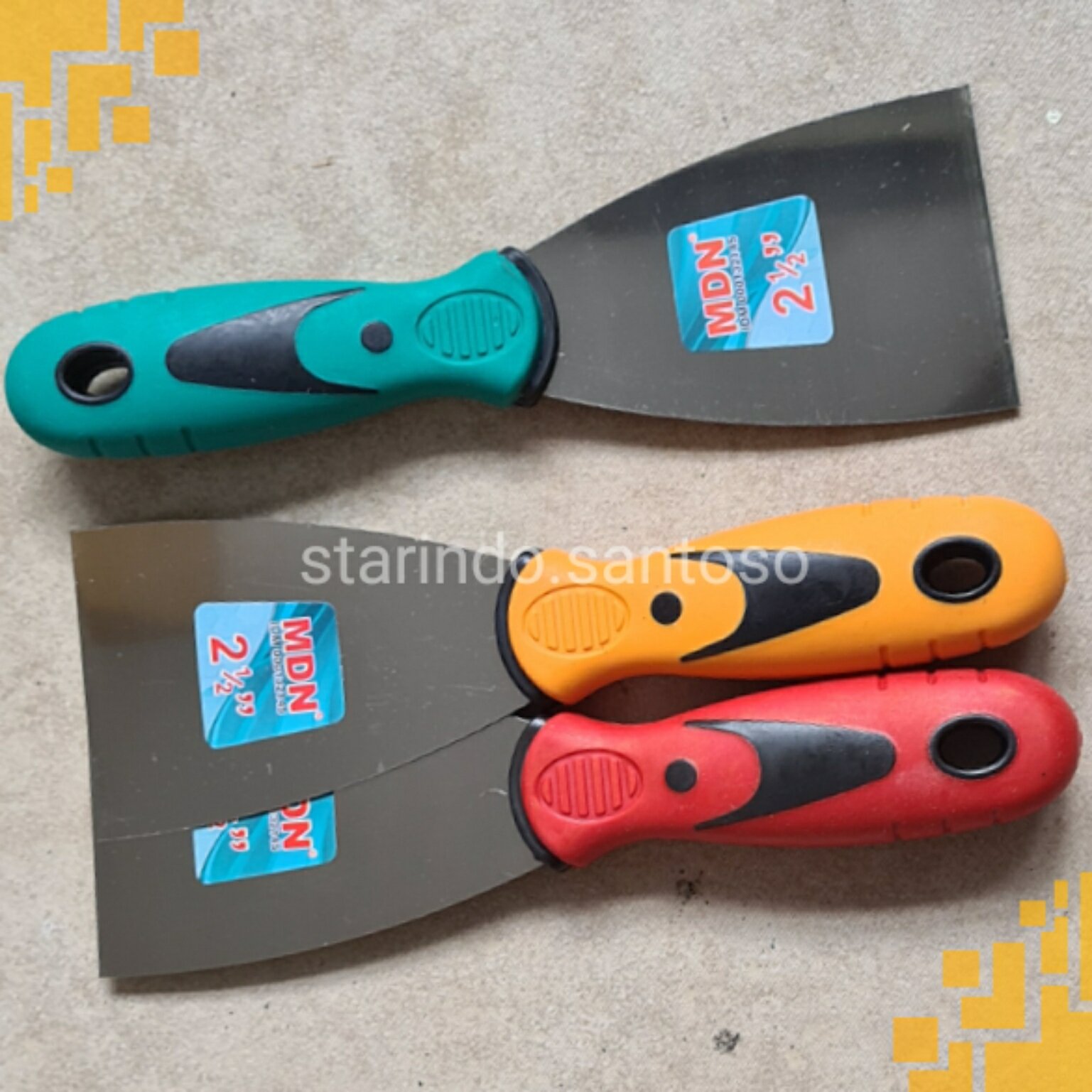 KAPI CAT SCRAPPER semen kape sliper gagang karet handle karet kayu 3 2 ...