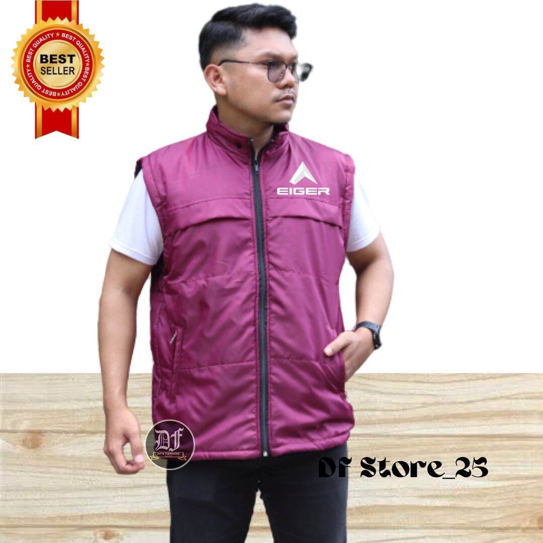Jaket Rompi EIIGERR Parasut Pria Dewasa / rompi keren pria / rompi Vest ...
