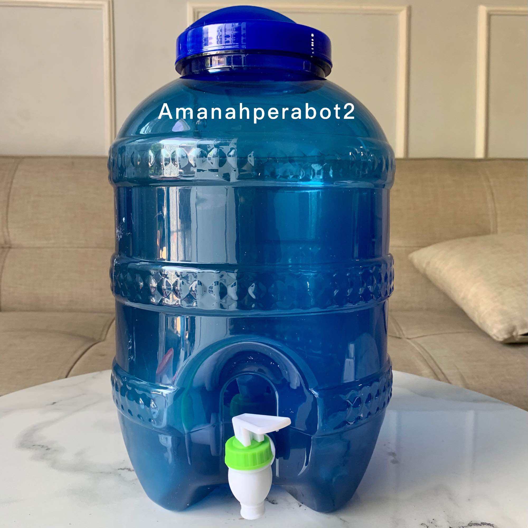 Galon Air Minum kran plastik 8liter Dispenser Air Minum 8 Liter ...