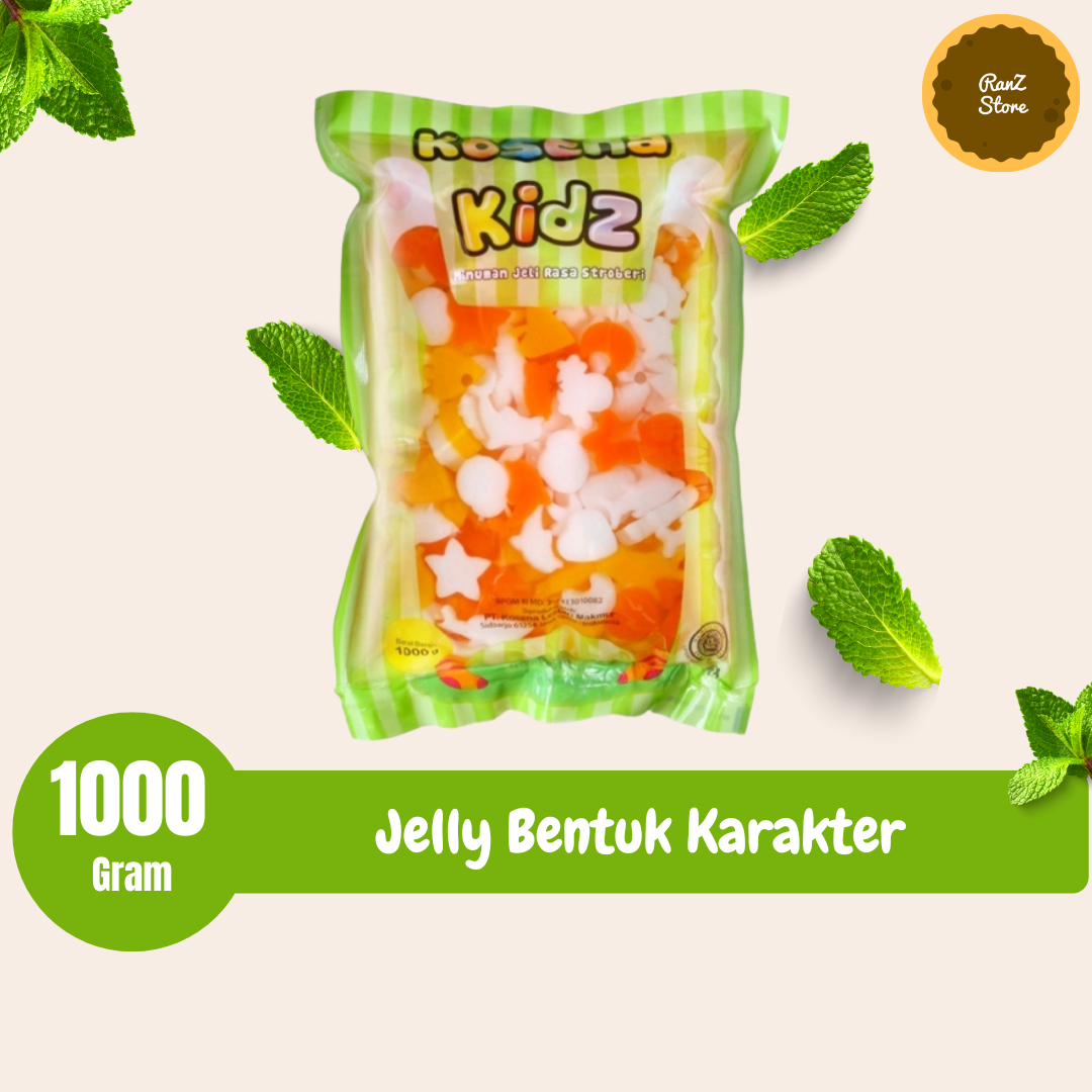 jelly bentuk karakter unik dan lucu kemasan 1kg | Lazada Indonesia