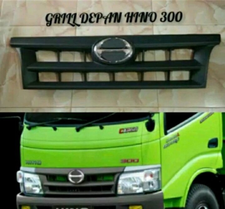 GRILL DEPAN HINIO DUTRO HINO 300 + LOGO H | Lazada Indonesia