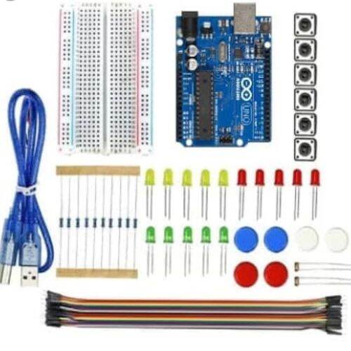 Starter Kit Arduino uno Dip start ter Breadboard LED Jumper LDR dll ...