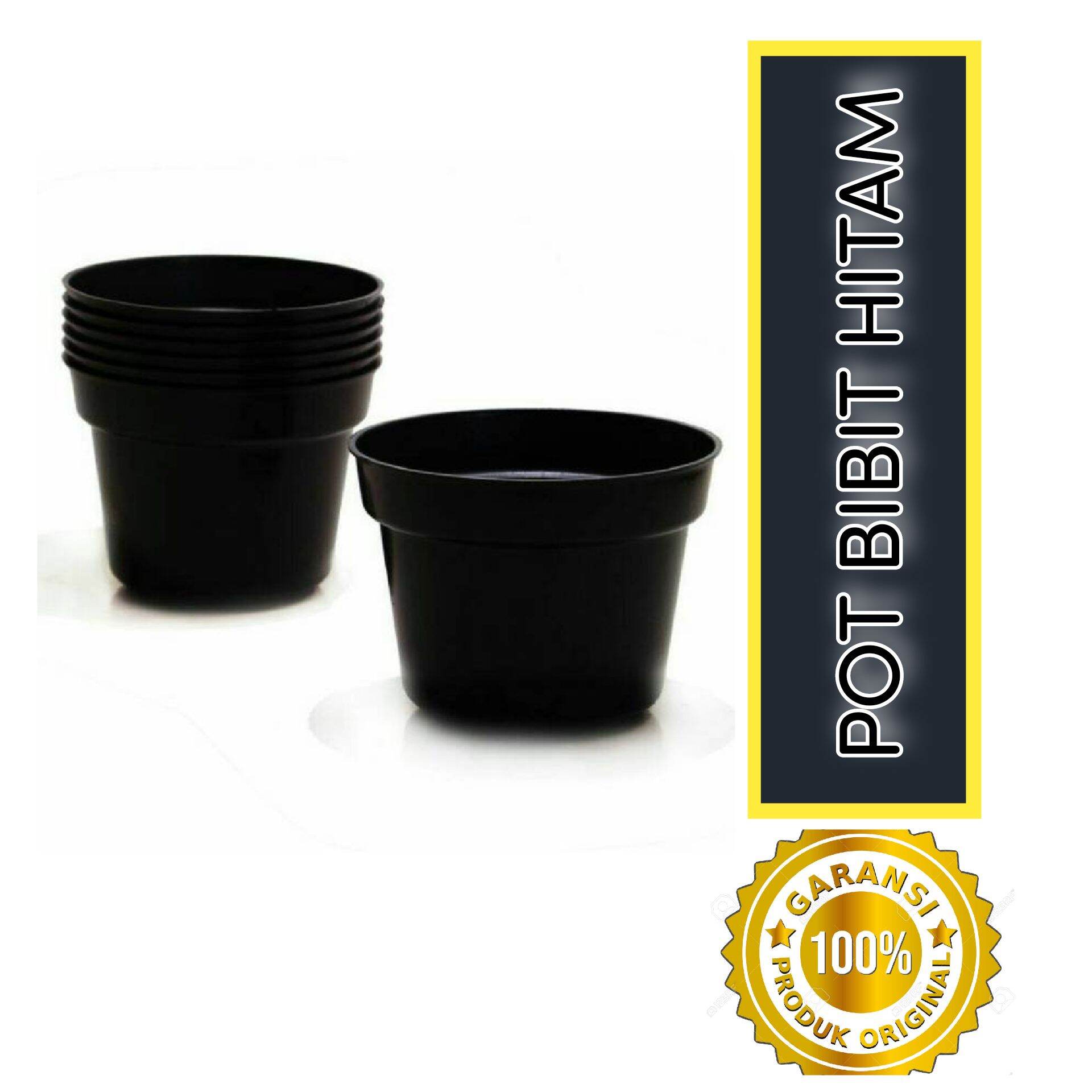 Pot Hitam Bibit Merk Nkt no 15 20 25 Tebal Dan Awet | Lazada Indonesia