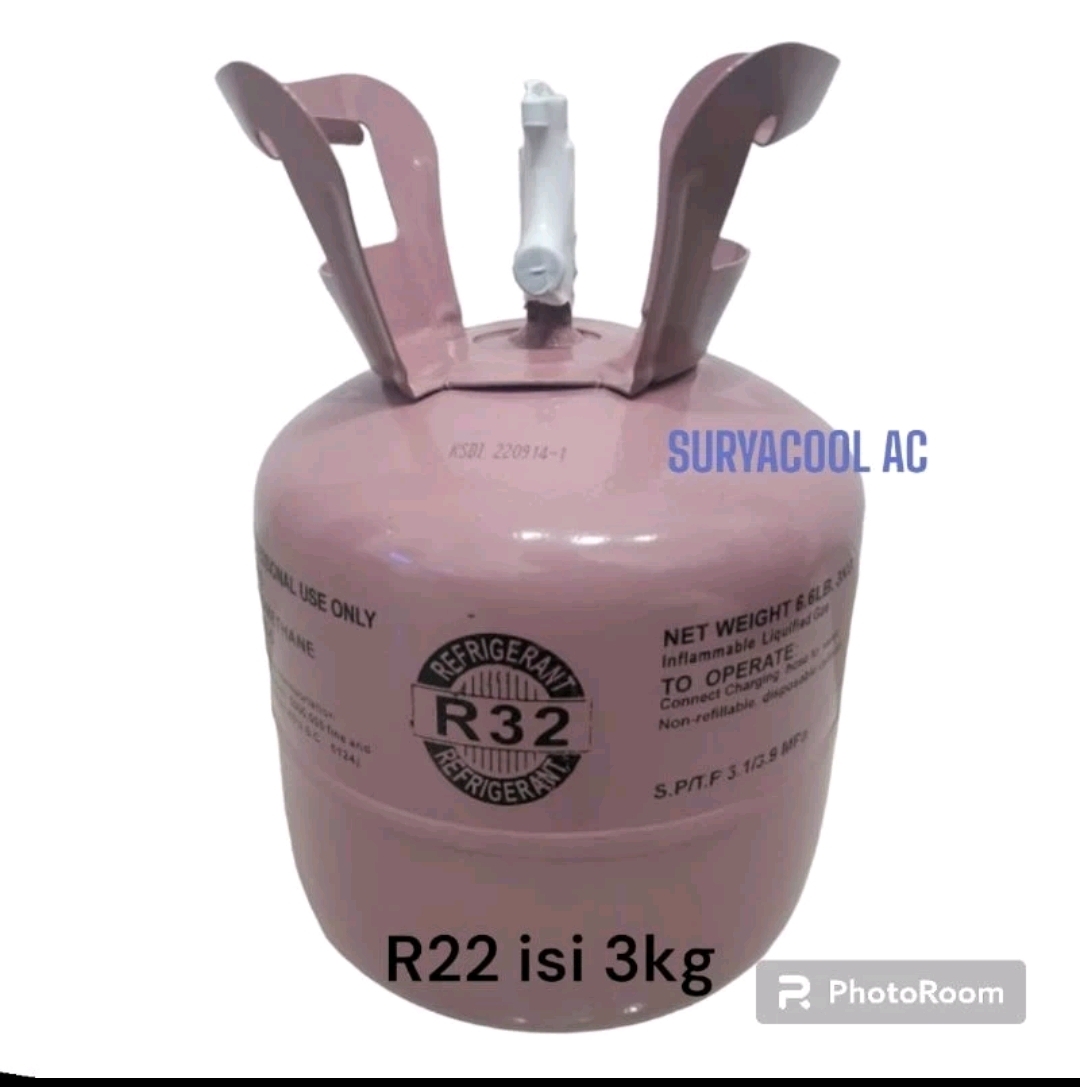 PREON Refrigerant AC R32 tabung kecil 3 kg | Lazada Indonesia
