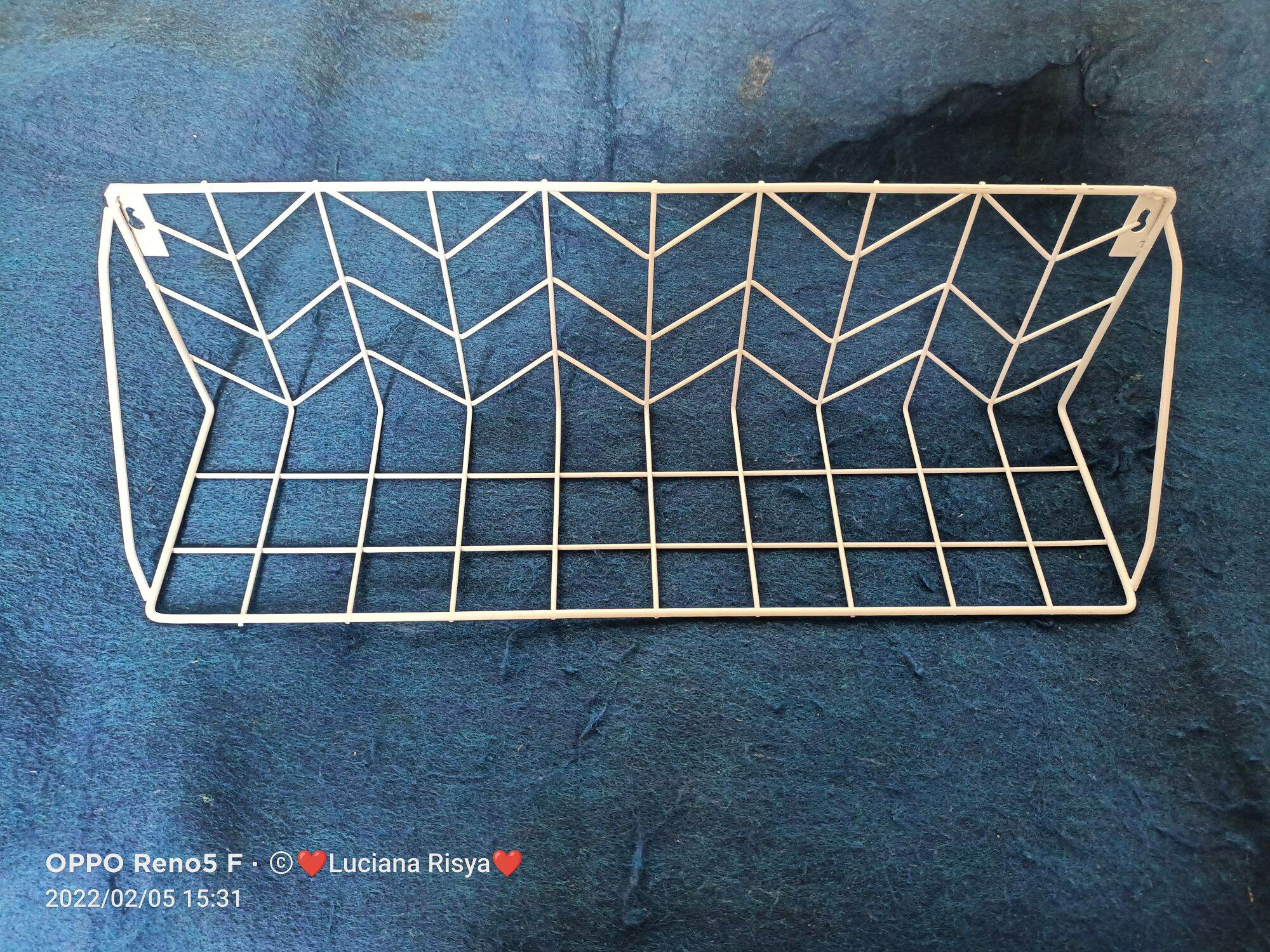 RADIT ZIGZAG Rak Dinding tempel Model Zigzag Rak Minimalis Vintage Rak ...