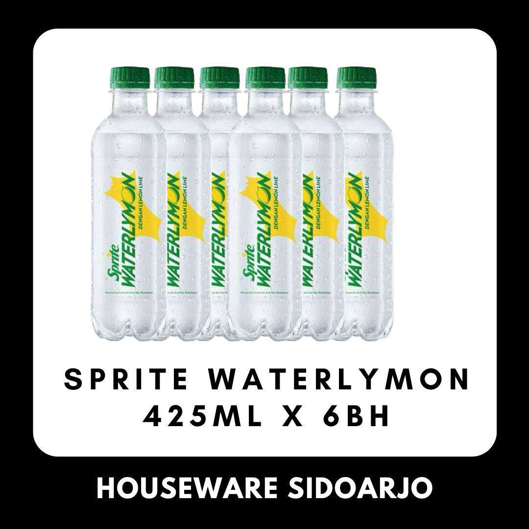 Sprite Waterlymon Minuman Soda Rasa Lemon Dan Jeruk Nipis 425ML 6Botol ...