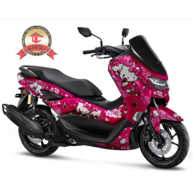 decal motor Yamaha nmax new hello Kitty variasi warna | Lazada Indonesia