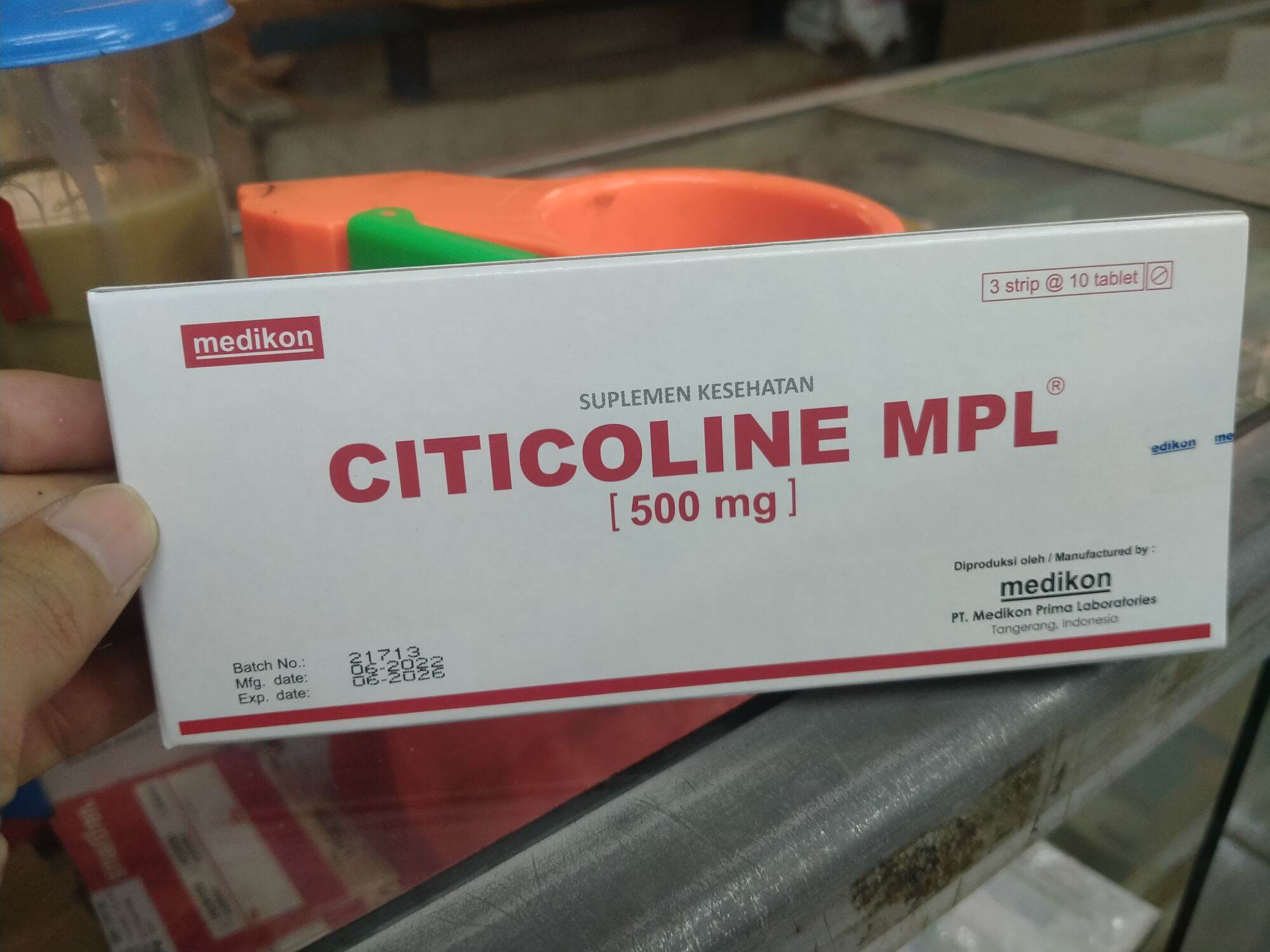 COD Citicoline Mpl 500mg Box | Lazada Indonesia