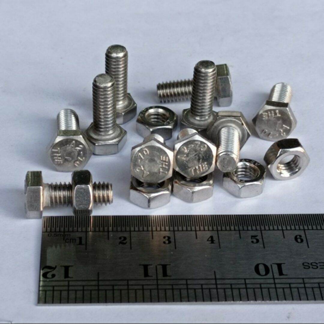 BAUT M6X16 STAINLESS STELL SS.BAUT MUR M6 X 16 SUS 304 KUNCI 10 ...