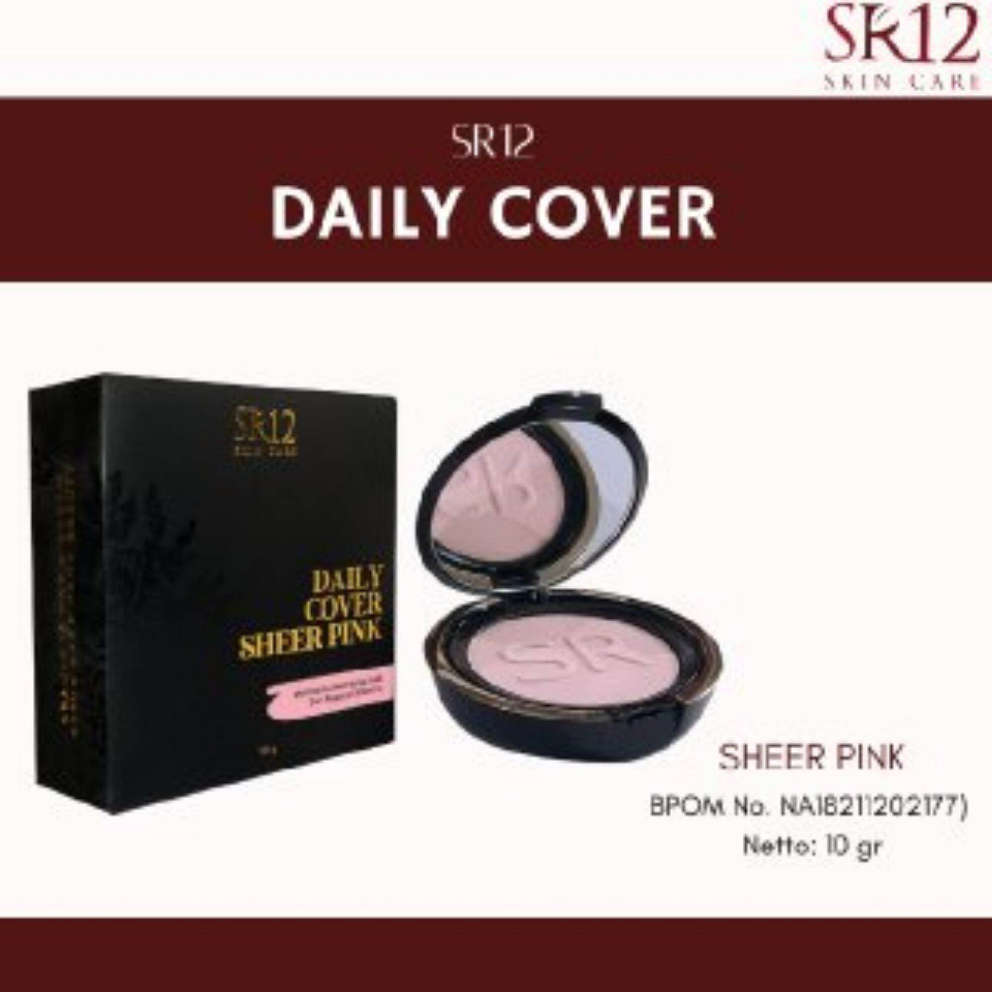 SR12 Daily Cover 10gr Bedak Padat Tahan Air Dan Tahan Lama | Lazada ...