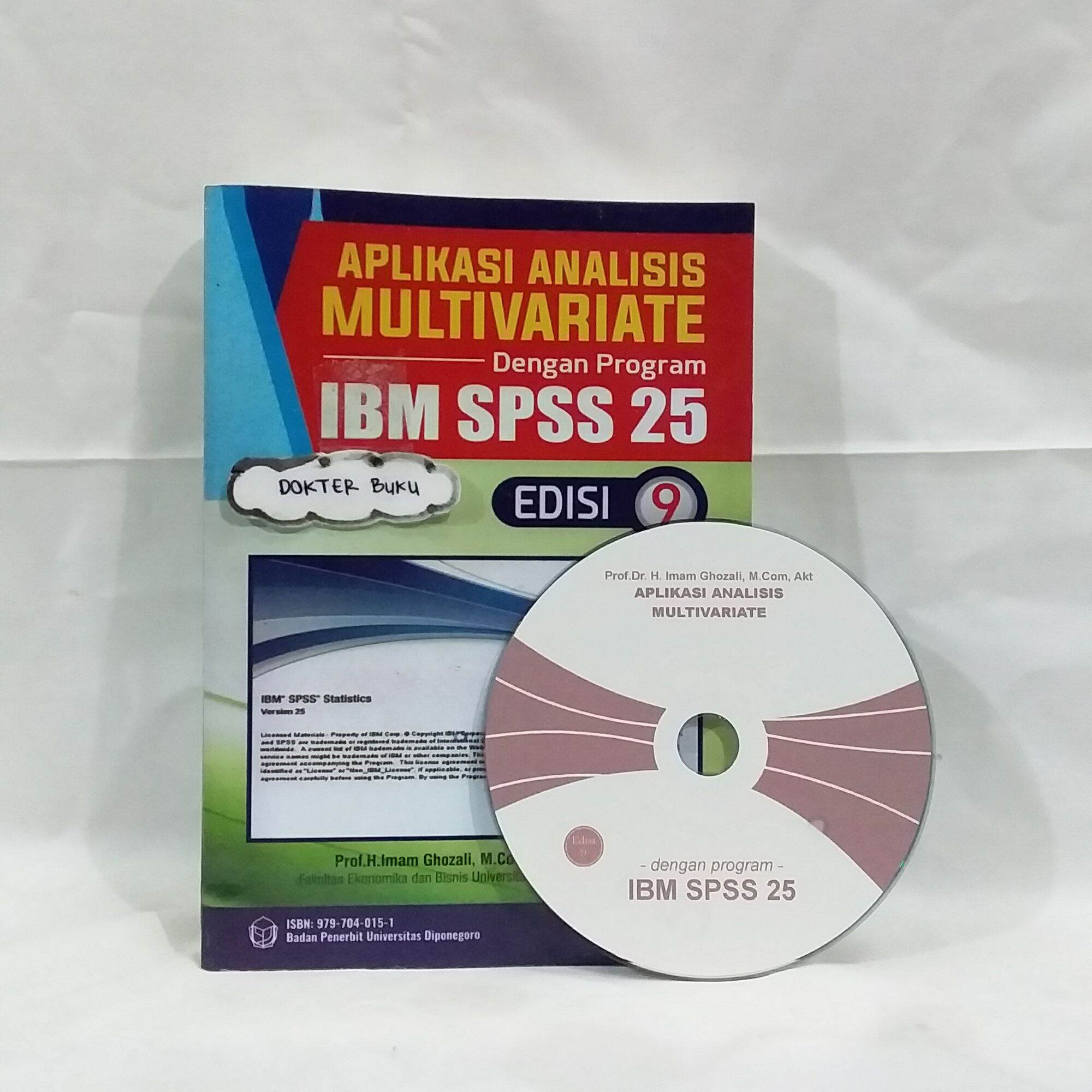 APLIKASI ANALISIS MULTIVARIATE DENGAN PROGRAM IBM SPSS 25 EDISI 9 + CD | Lazada Indonesia