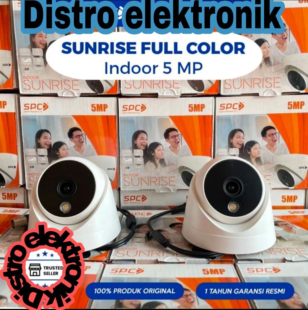 Camera Cctv SPC 5mp Full Color indor Sunrise Series Kamera Cctv ColorVu 5 MP | Lazada Indonesia