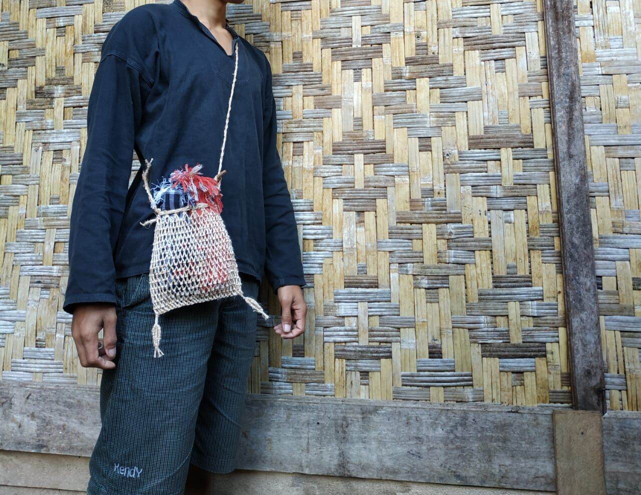 Tas koja baduy etnik serat kulit kayu | Lazada Indonesia