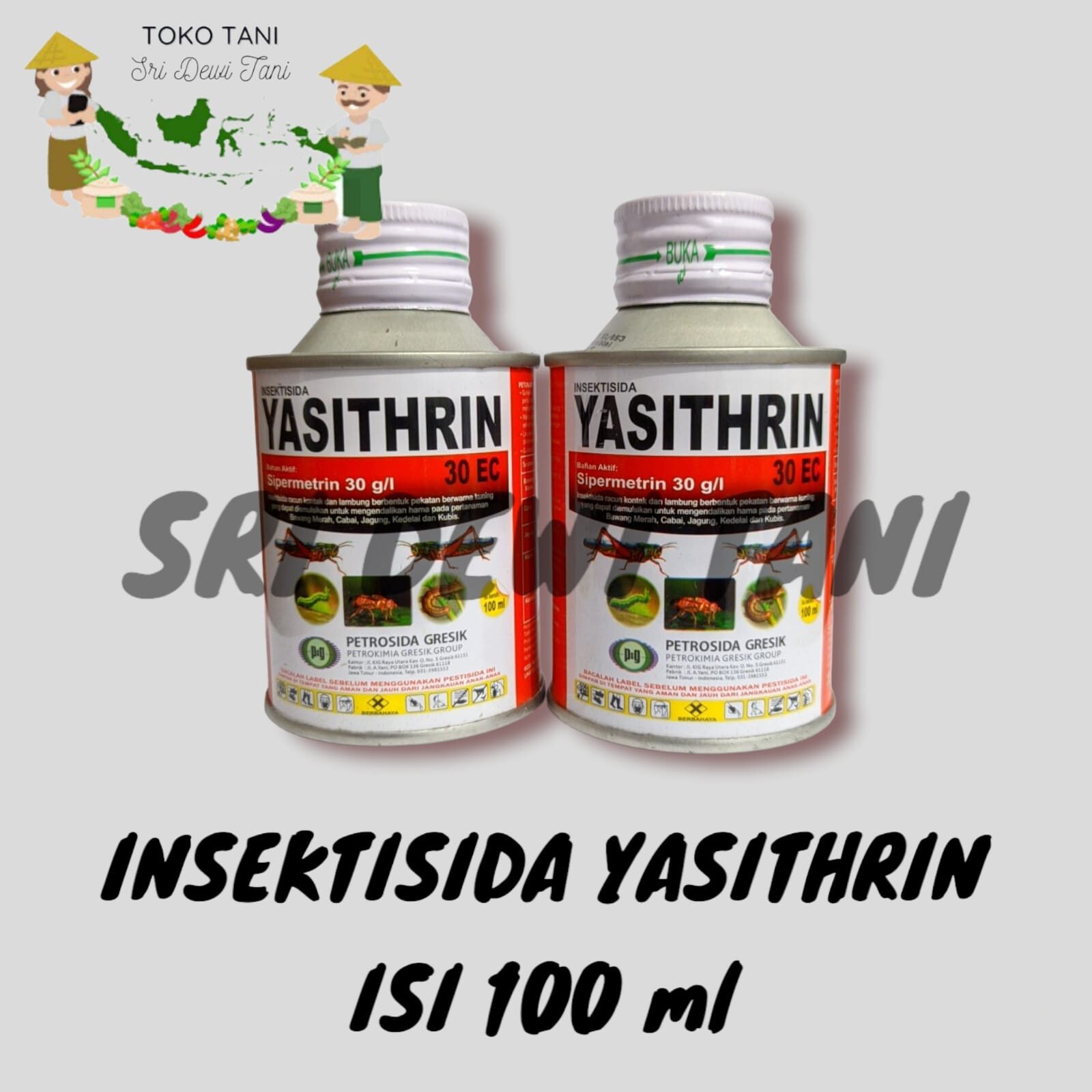 INSEKTISIDA YASITRIN 30 ec 100 ml | Lazada Indonesia