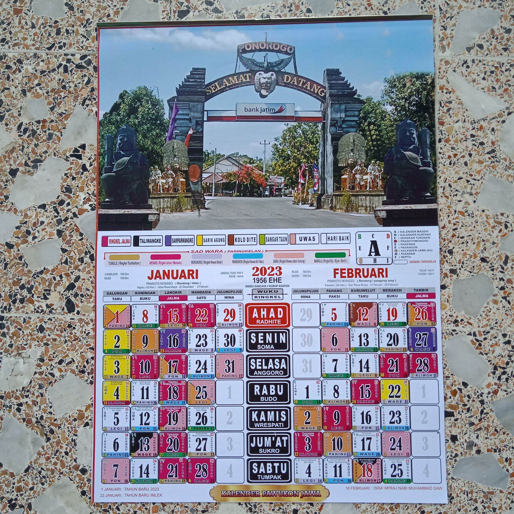 kalender jawa 2023 pawukon | Lazada Indonesia