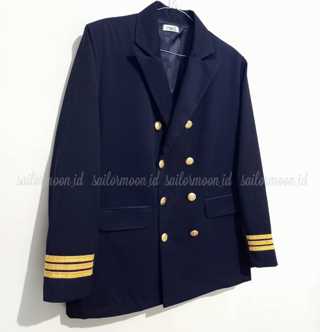 JAS PELAYARAN NAVY BLUE JAS WEDDING PELAUT SERAGAM NIKAH PELAUT JAS ...