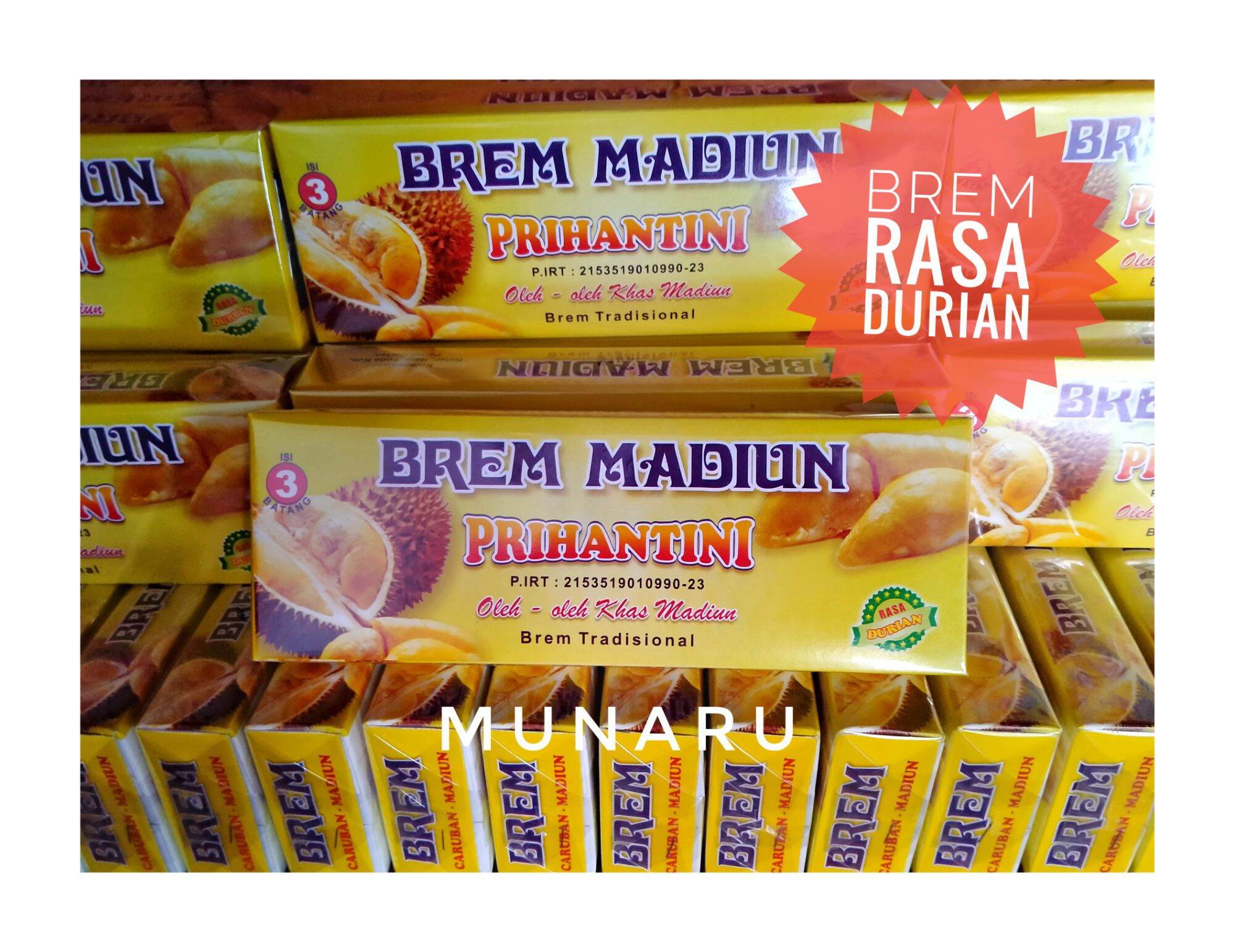 Brem Madiun Rasa Buah Durian Khas Prihantini | Lazada Indonesia