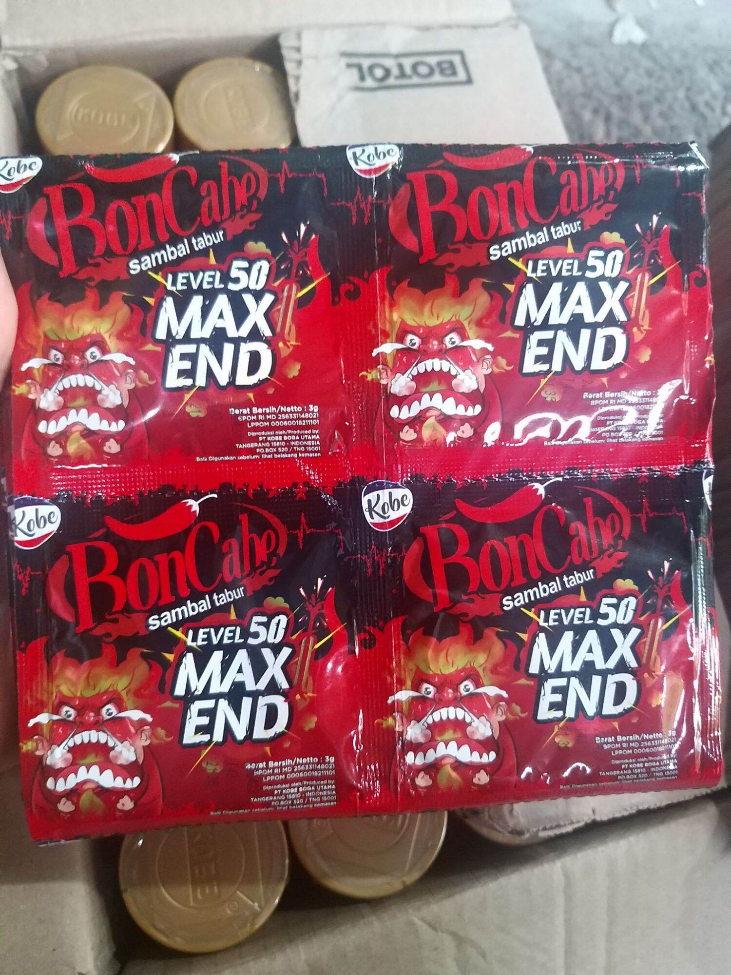 Bon Cabe Level 50 MAX END 3gr x 12 pcs | Lazada Indonesia
