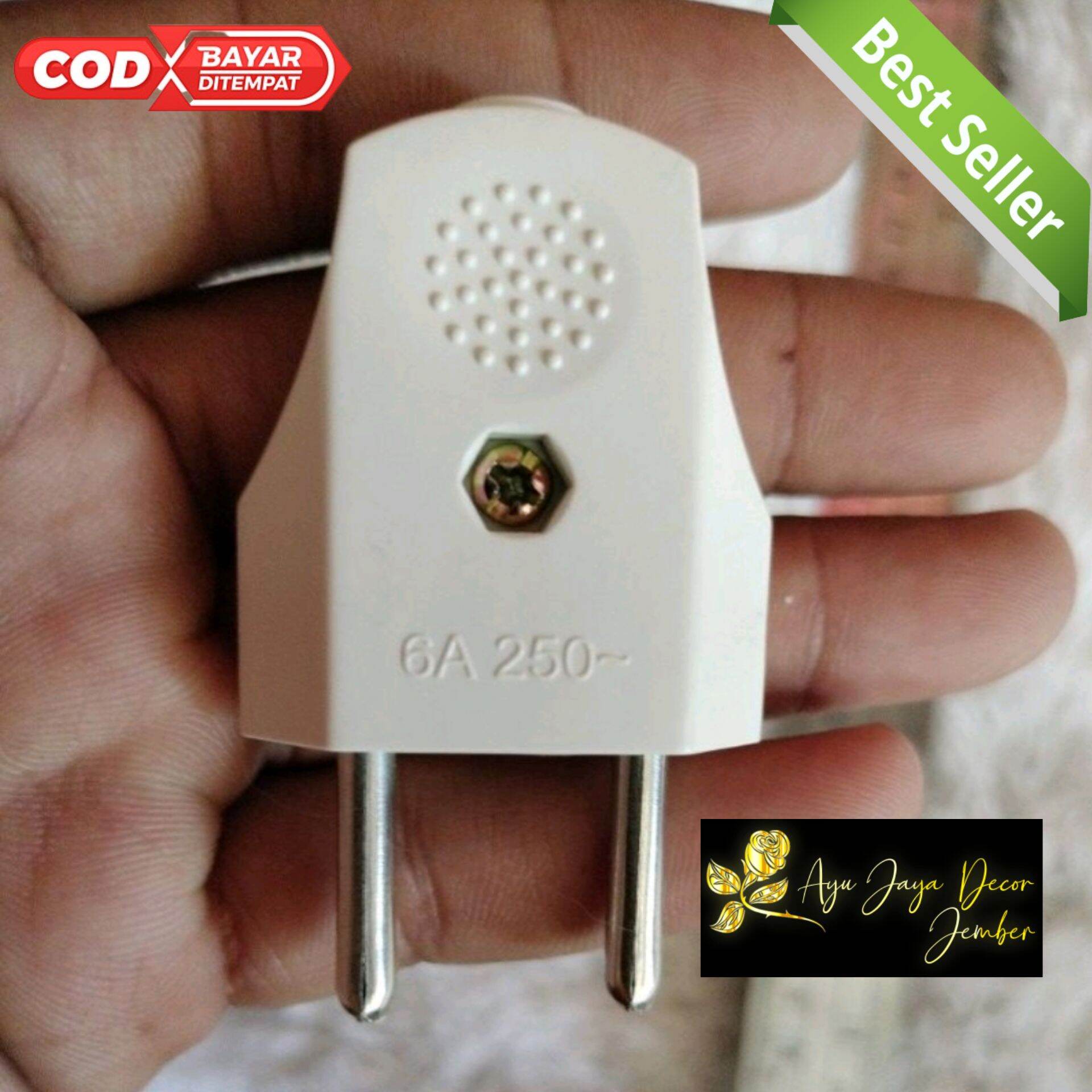 Steker Arde Gepeng SNI / Colokan Listrik 6A 250v (Harga 1 Biji) murah ...